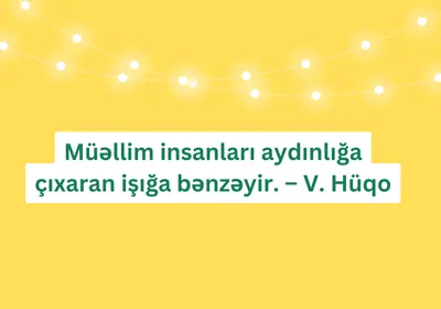 Müəllimə aid statuslar - statuslar.az